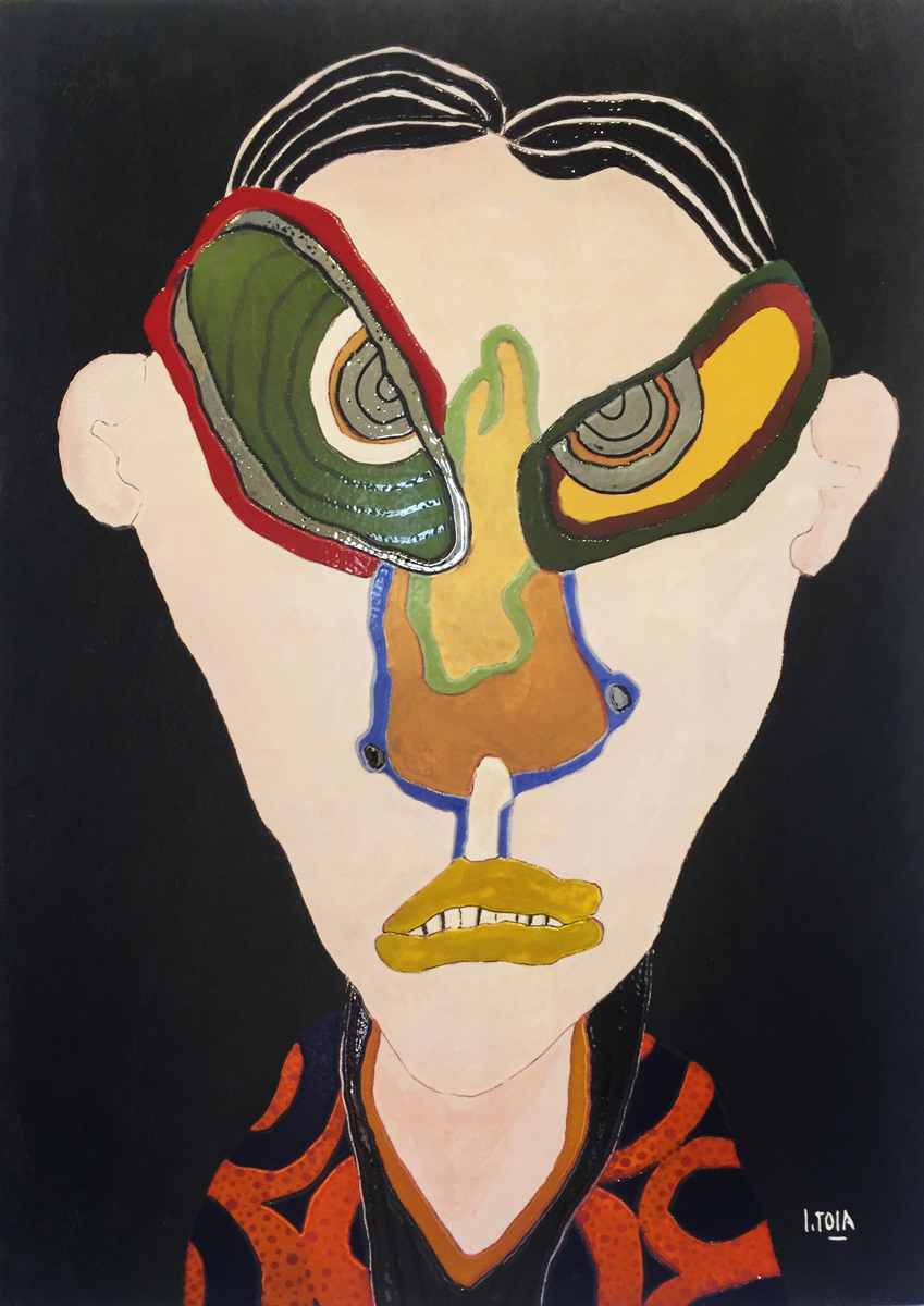 José Tola. Serie Negra 3 – INDEPENDENCIA: Bienal de Arte de Cusco