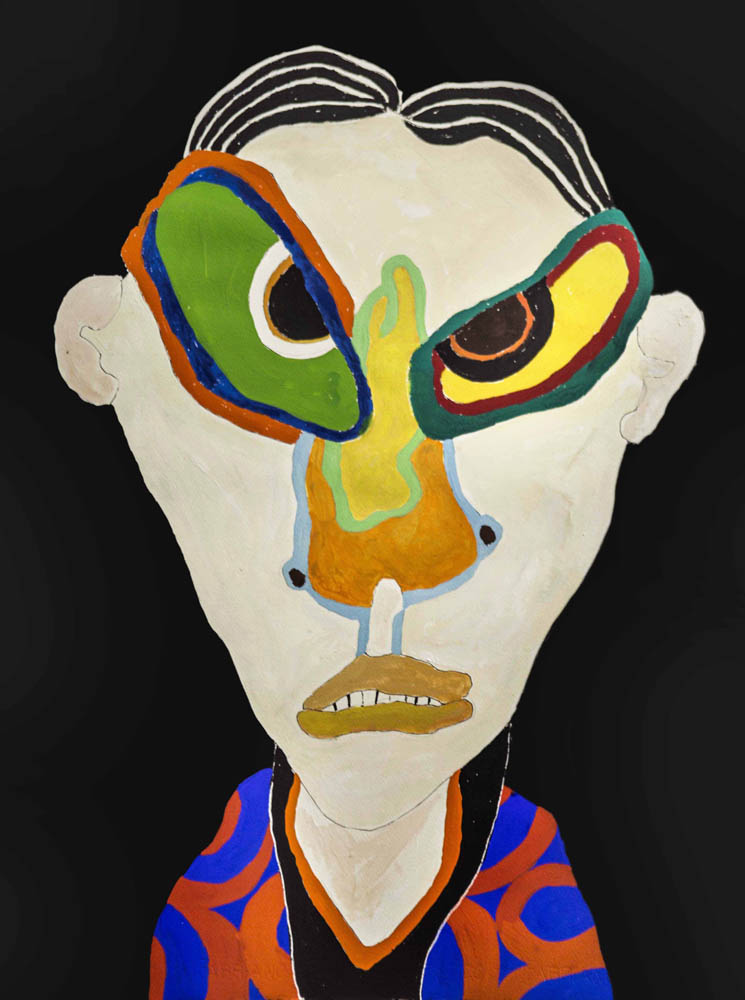 José Tola. Serie Negra – INDEPENDENCIA: Bienal de Arte de Cusco